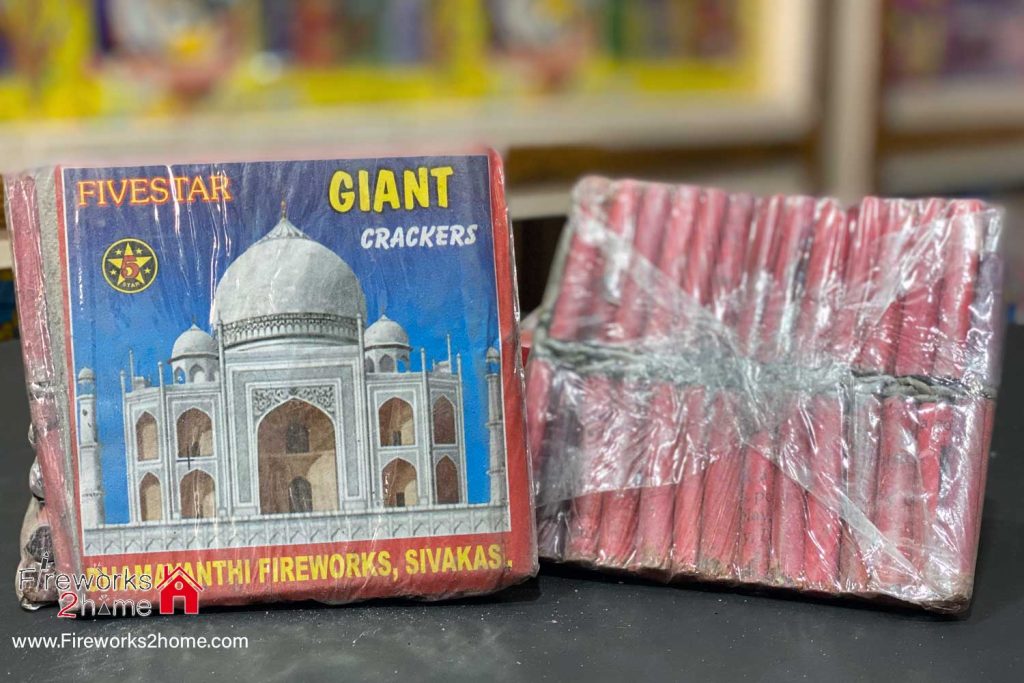 Fivestar Giant Crackers by Dhamayanthi Fireworks (pieces per box 1 ...