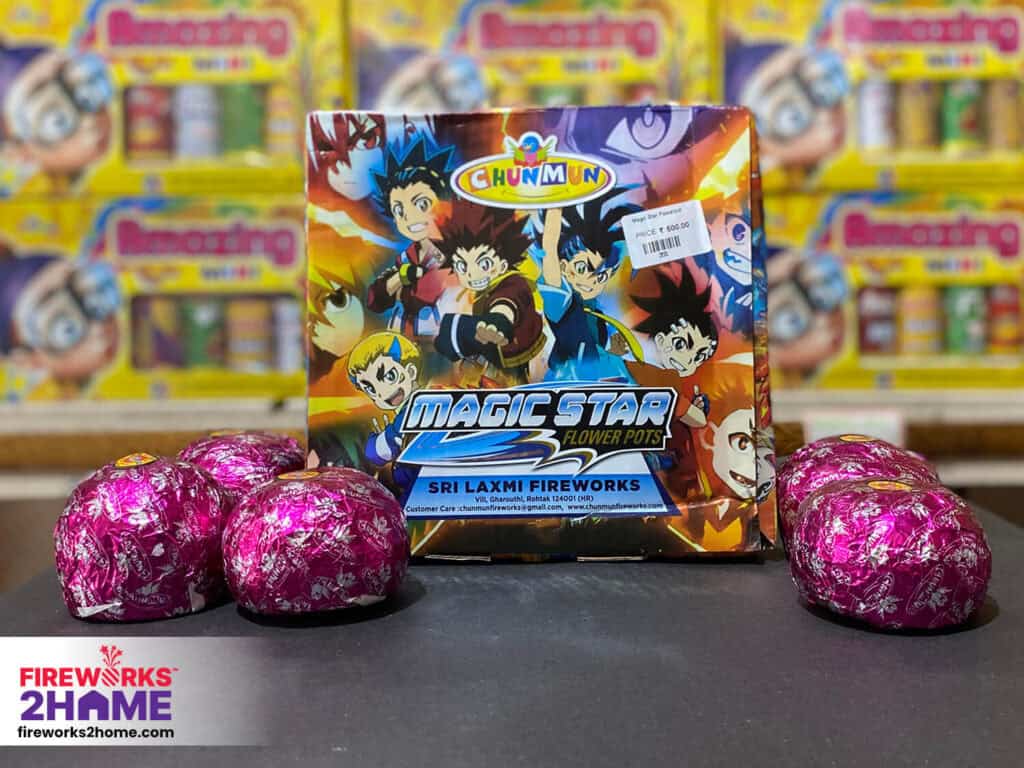 Magic Star Flowerpot By Chunmun (pieces per box 5) - Fireworks 2 Home